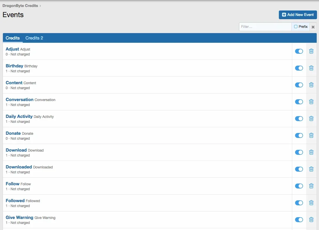 DragonByte Credits | DragonByte Tech | XenForo and vBulletin Mods & Addons